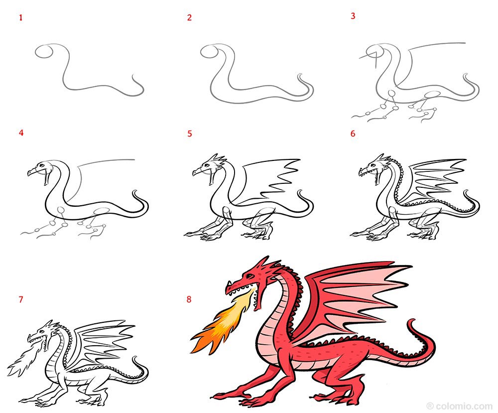 C mo Dibujar Un Drag n Ideas Para Dibujar Dragones C mo Dibujar Un Drag n Ideas Para Dibujar Dragones